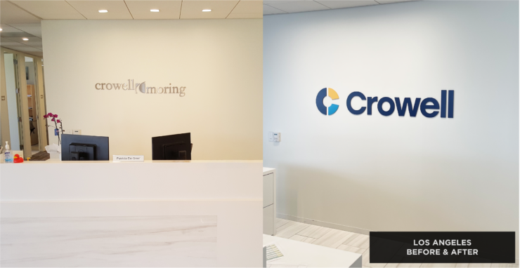 Crowell & Moring LLP Corporate Rebranding : SUI
